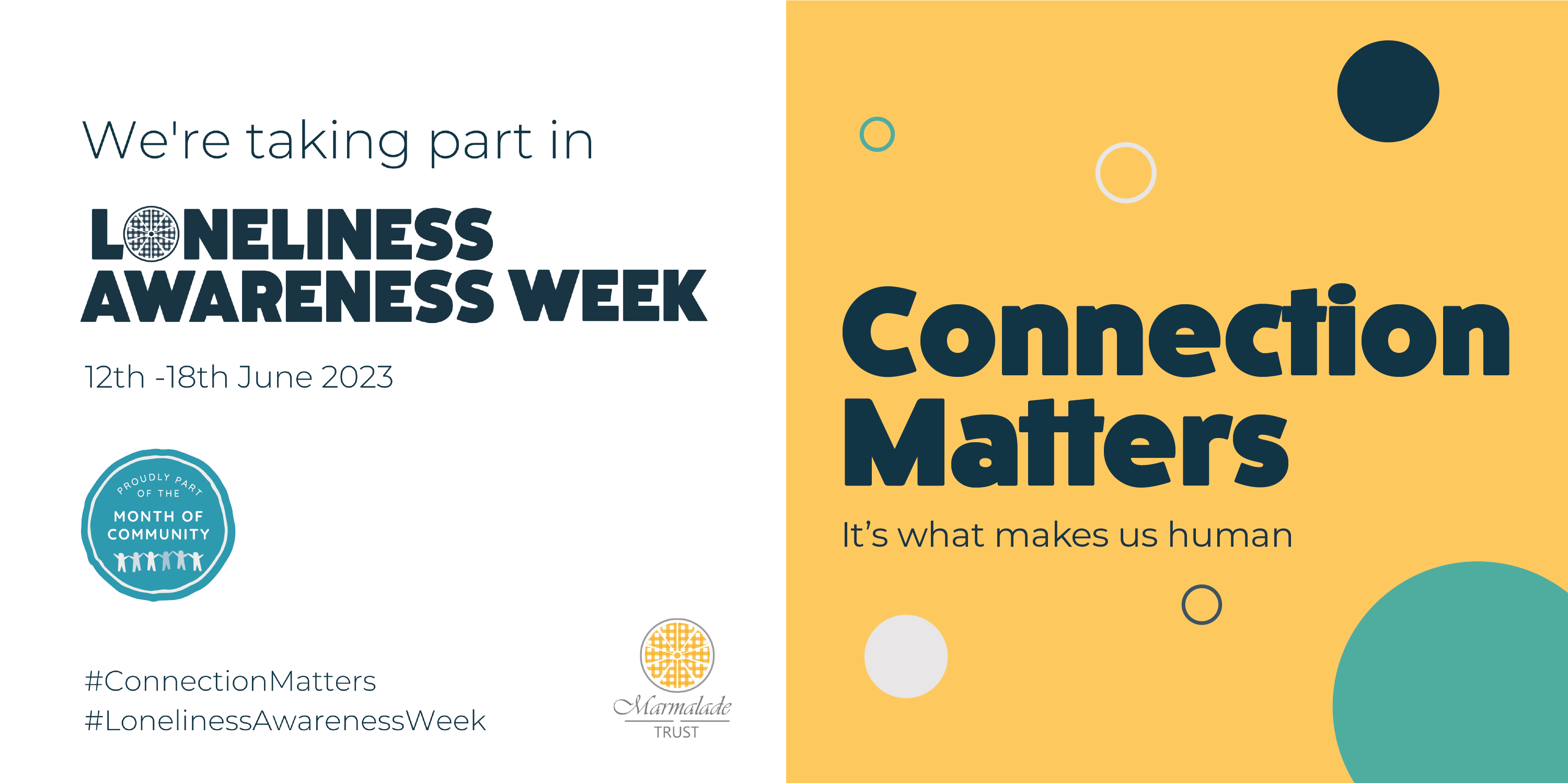 Loneliness Awareness Week 2023 (12 - 18 June 2023) - Plunkett UK